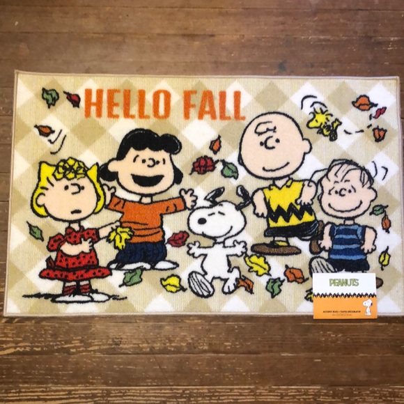 Peanuts | Accents | Peanuts Snoopy And Friends Hello Fall Autumn Accent ...